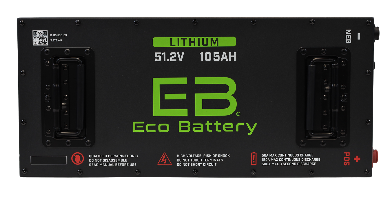 51V 105AH Skinny Battery Bundle / Epic EV (4 x 2 Factory Battery Tray ...
