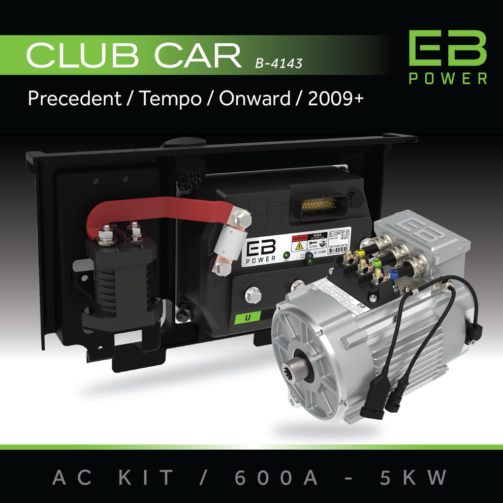 EB Power AC Kit / 600A + 5kW / Club Car Precedent/Tempo/Onward / 2009 ...