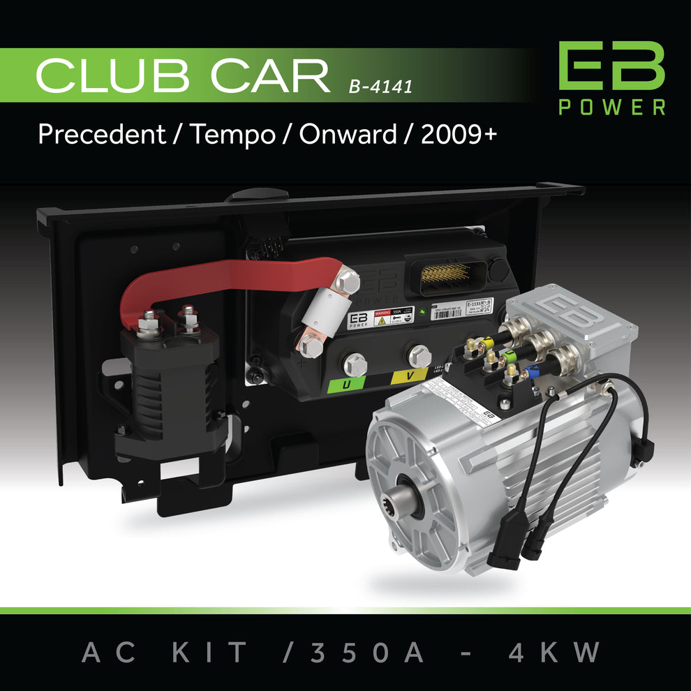 EB Power AC Kit / 350A + 4kW / Club Car Precedent/Tempo/Onward / 2009 ...