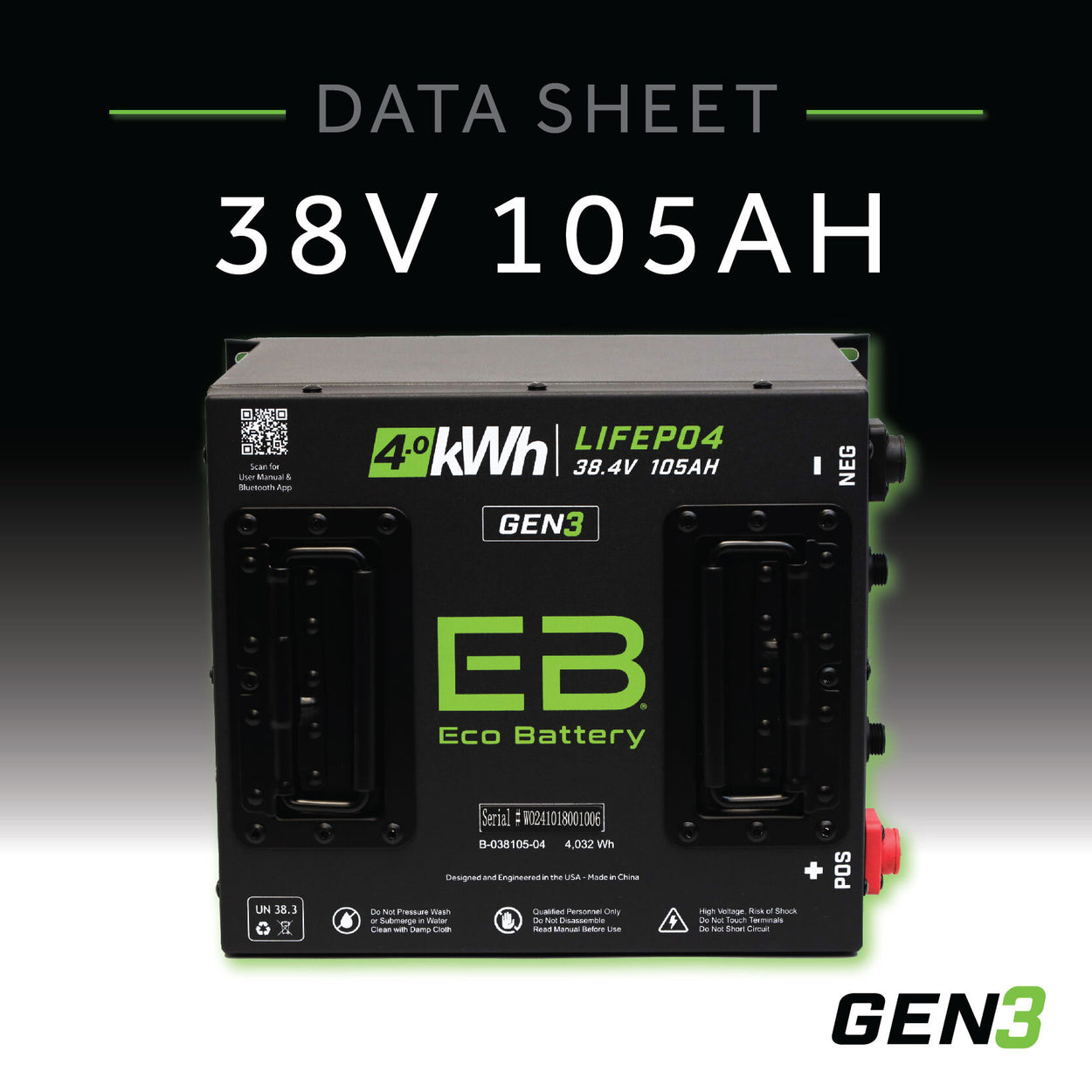 Data Sheets – Eco Battery
